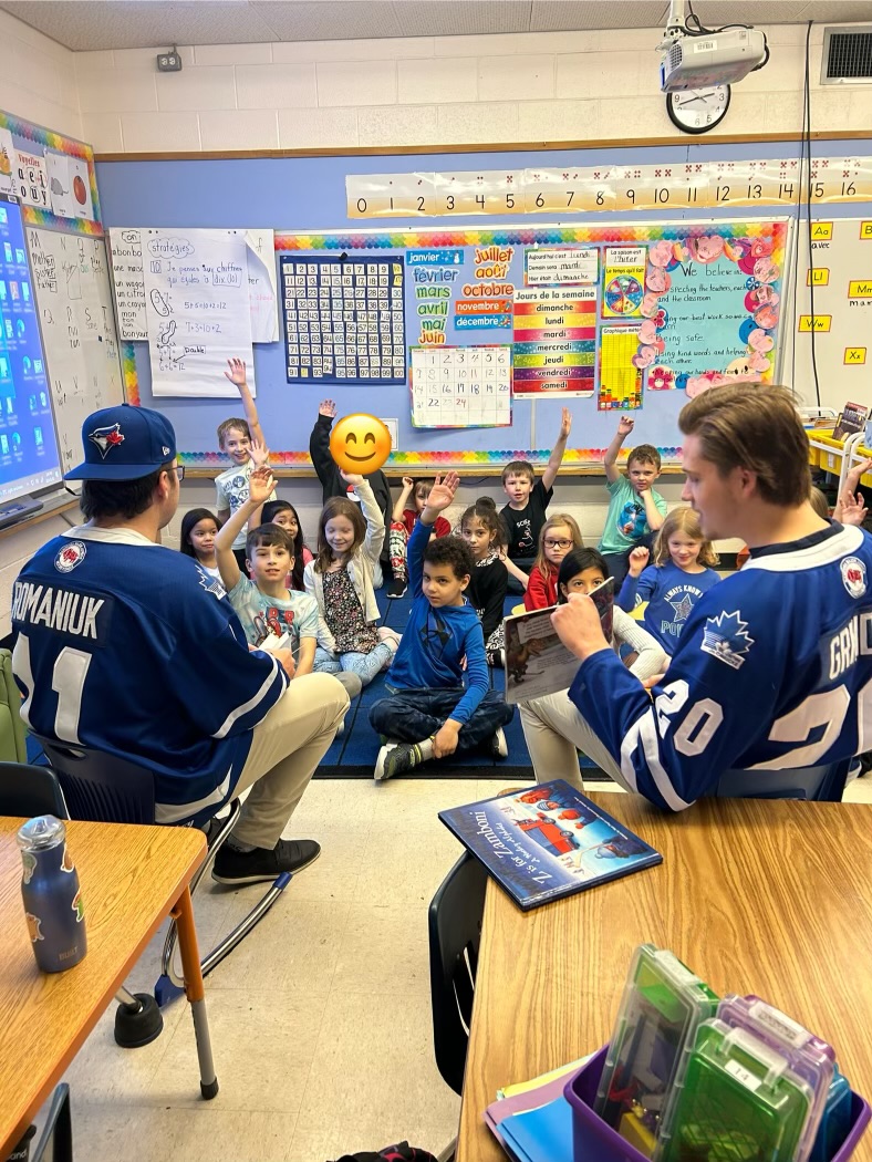 St James Jr Canucks - I Love to Read Month | MMJHL News